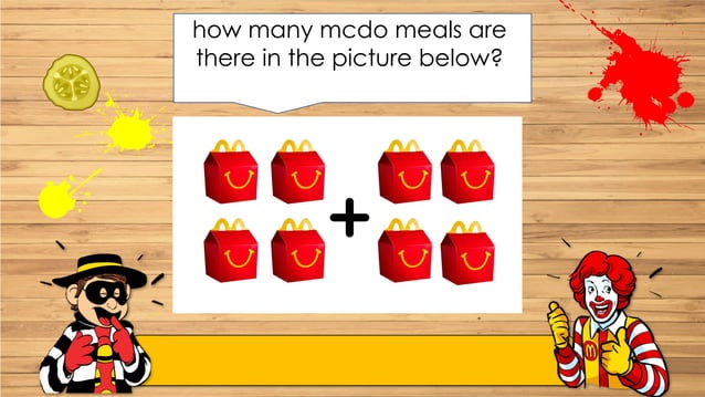 McDo Game MOTIVATION for elementary kids | PPT