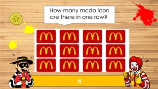 McDo Game MOTIVATION for elementary kids | PPTX