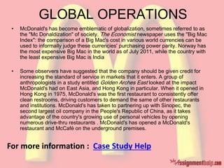 McDonald’s Case Study | McDonald’s Pest Analysis | BusinessStrategic ...