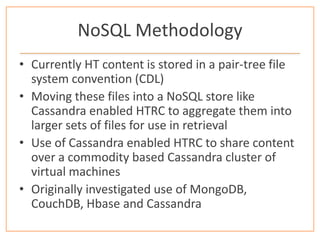 HTRC Architecture Overview | PPTX