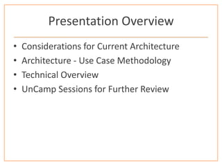 HTRC Architecture Overview | PPTX