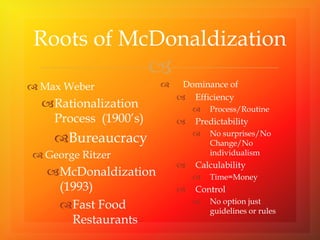 Mc donaldiazation (1) revised | PPT