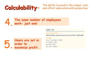 Mc donaldization in frozen yogurt | PPT | Business | Business and Finance