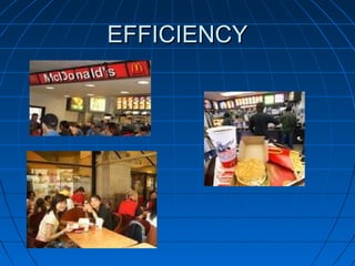 Mc donaldization of society(final) | PPT