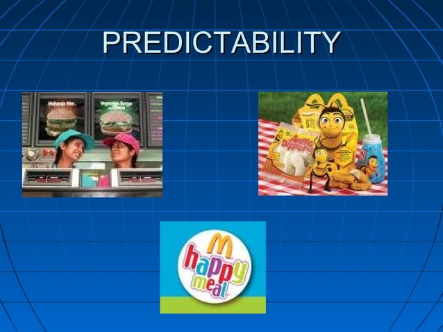 Mc donaldization of society(final) | PPT | Food Industry | Industries