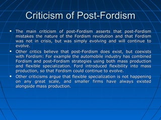 Mc donaldization of society(final) | PPT