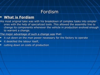 Mc donaldization of society(final) | PPT