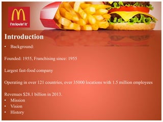 McDonald presentation | PPT
