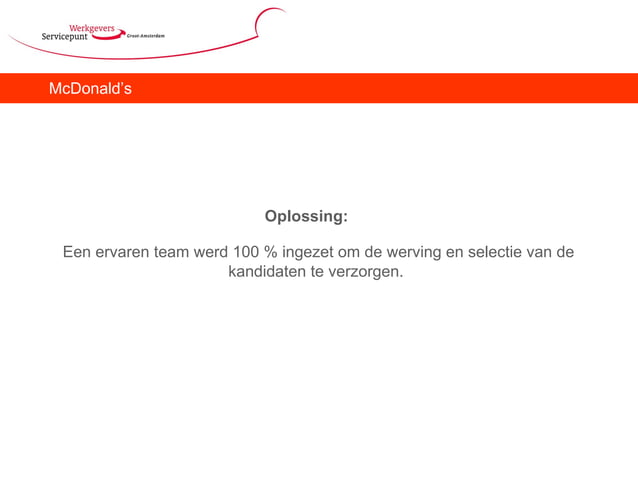 Mc donalds | PPT | Careers