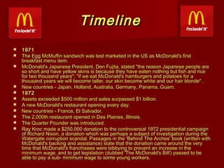 Mcdonald’s Project | PPT