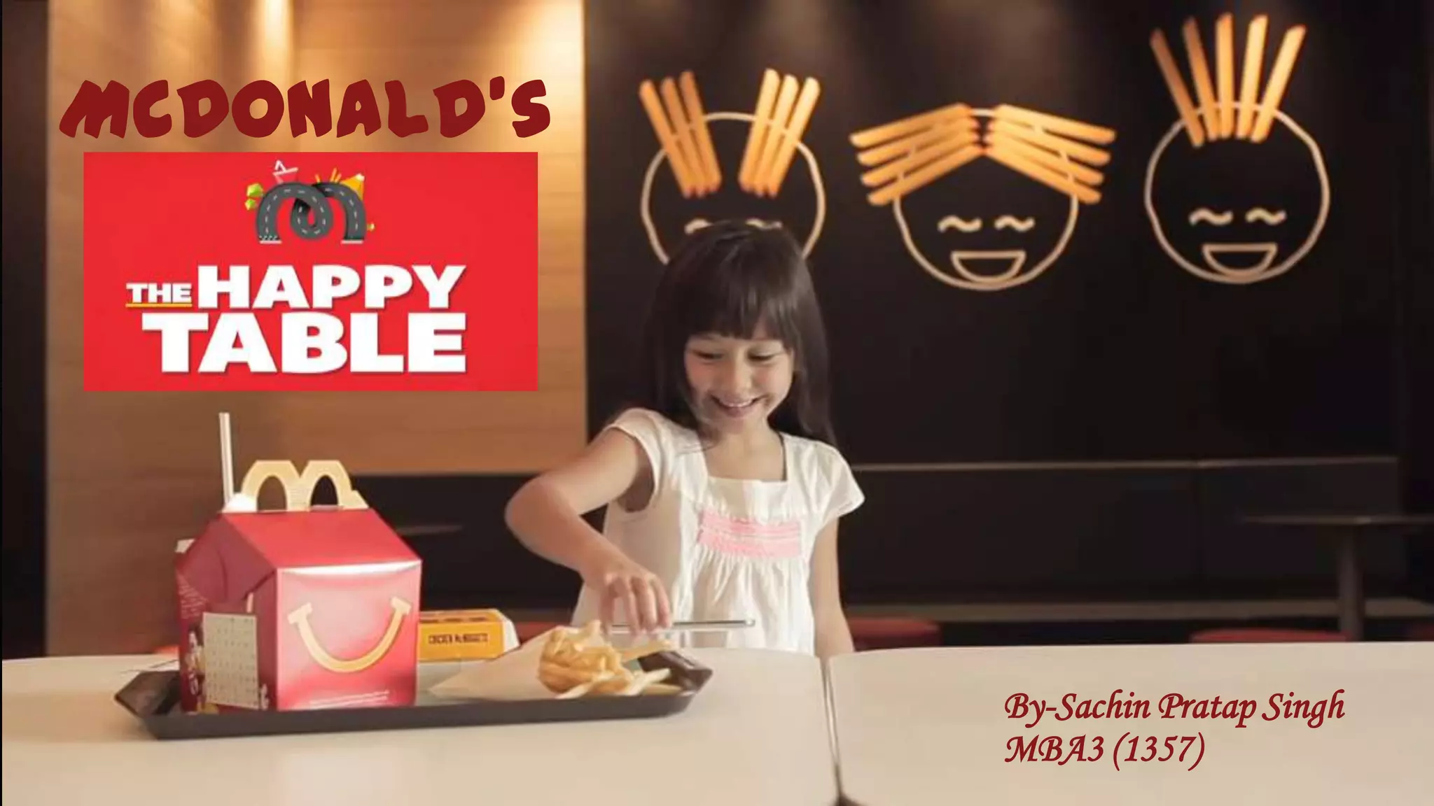 Mcdonald's: The happy table | PPT
