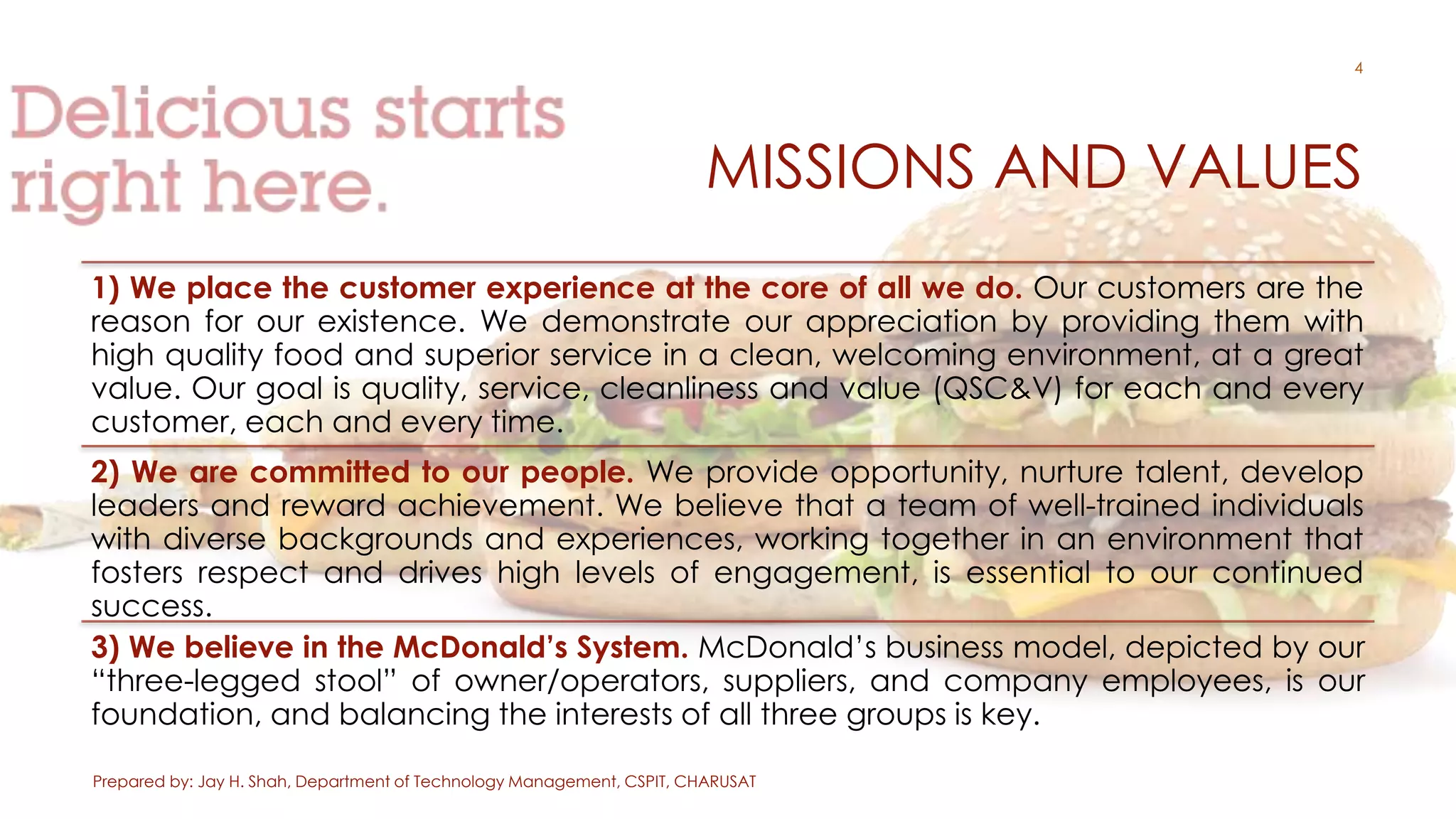 Mcdonald’s-Case Study | PPTX