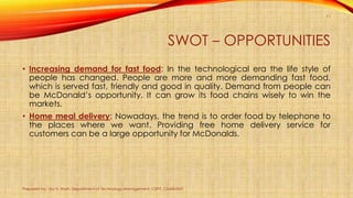Mcdonald’s-Case Study | PPTX