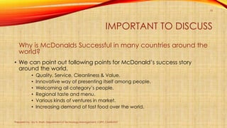 Mcdonald’s-Case Study | PPTX