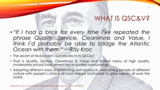 Mcdonald’s-Case Study | PPTX
