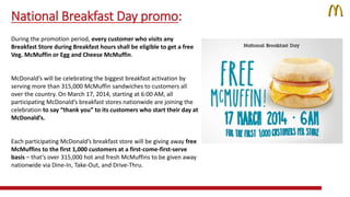 Mc donald's customer loyalty programs and customer relationship management | PPTX
