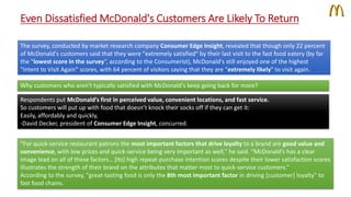 Mc donald's customer loyalty programs and customer relationship ...