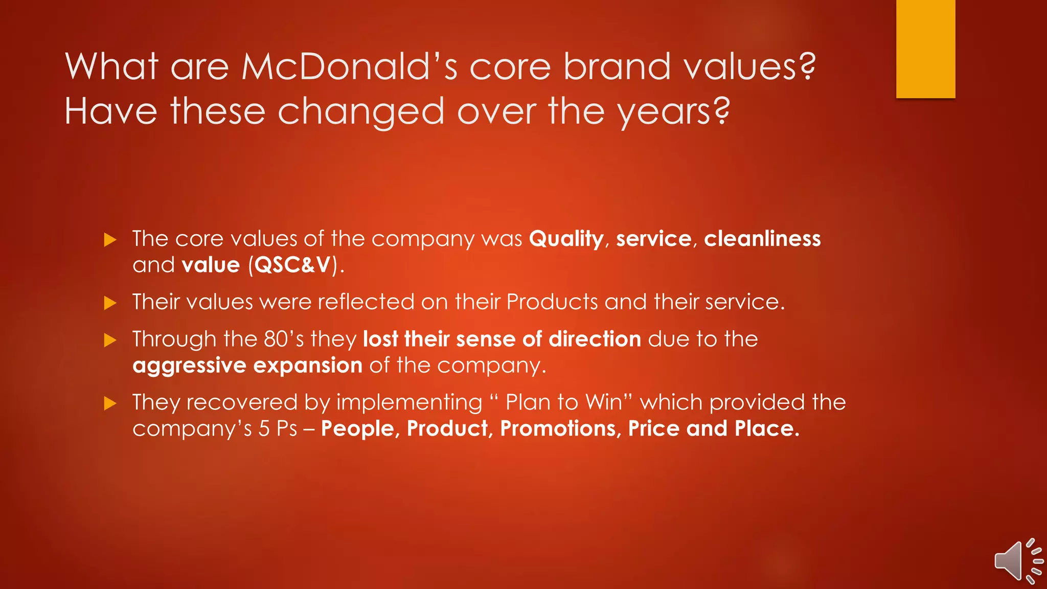 Case Study on McDonald's | PDF