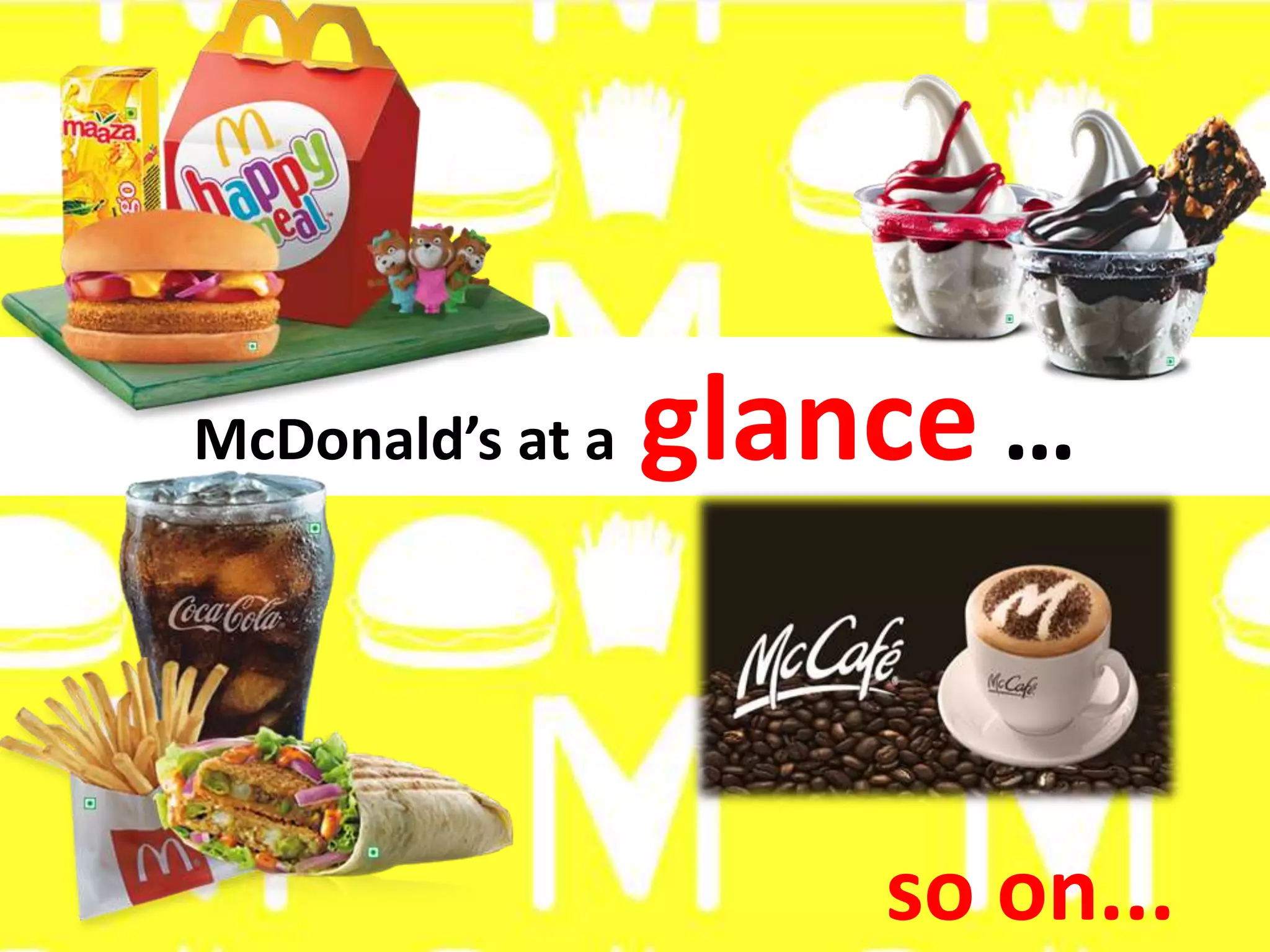 Mcdonald's Mini Case Study | PPT