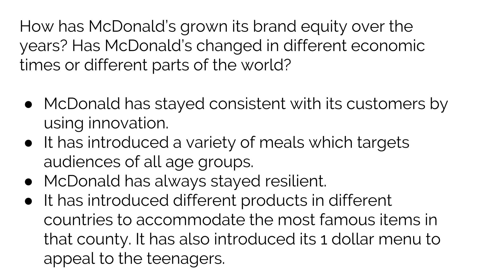 Mc donald's | PPTX
