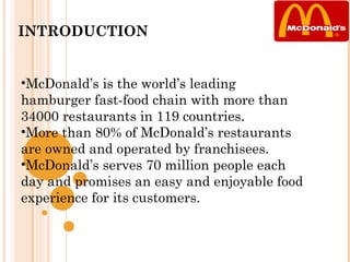 Mc donald's | PPT