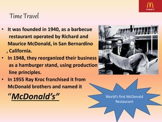 McDonald's case study | PPTX