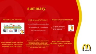 McDonald's Case Study | PPTX