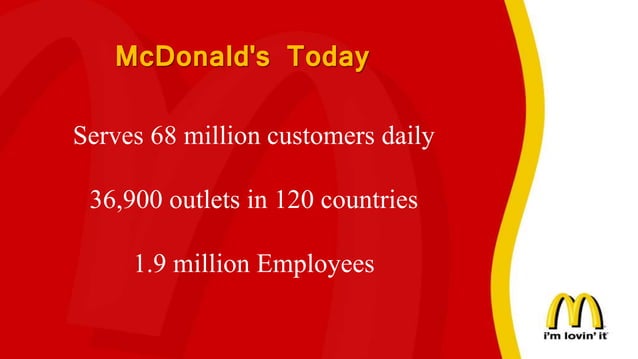 McDonald's Case Study | PPTX
