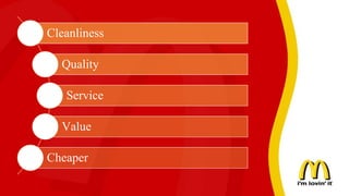 McDonald's Case Study | PPTX