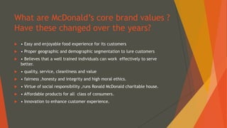 Mc donalds | PPT