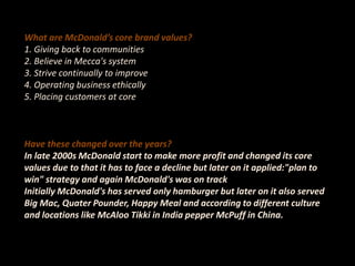 Mc donald's | PPT