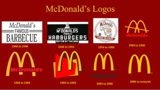 Mc donald's | PPTX | Food & Drink