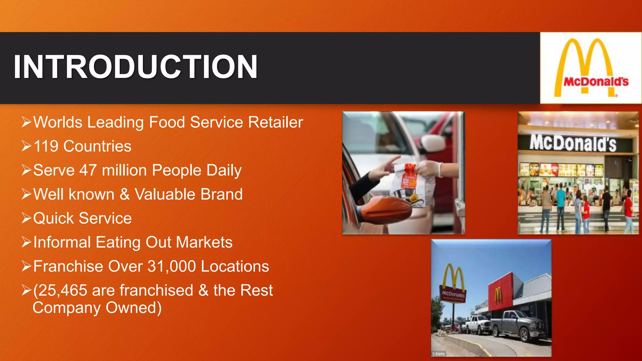 Mcdonalds -Recruiting, selecting and training for success | PPTX