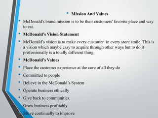 Mcdonald's Marketing strategy | PPTX
