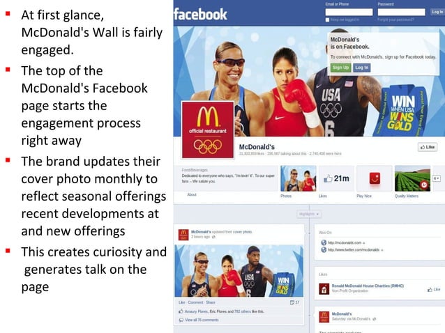 McDonald's Facebook Case Study | PPT