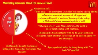 Mcdonald's: i'm lovin it campaign | PDF