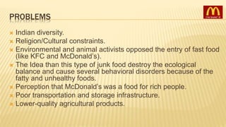 McDonald´s in India | PPTX