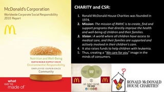 Mc Donald's Case Study - Marketing Management | PPT