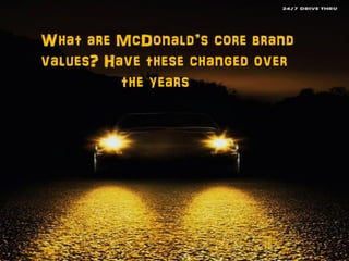 McDonald's marketing case study | PPT