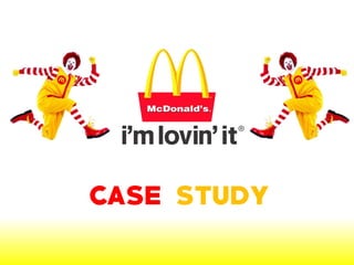 Mcdonald's case study | PDF | Food & Drink