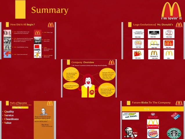 Mcdonald's case study | PDF | Food & Drink