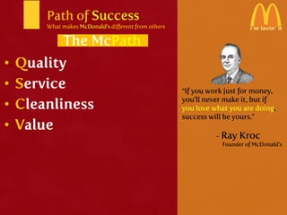 Mcdonald's case study | PDF