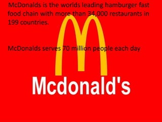 Mcdonald's Case Study | PPTX | Dining Out | Food & Drink