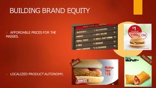 Mc donald's case study | PPT