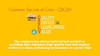 Mc donalds case study presentation | PDF