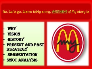 Mcdonalds final! | PPTX