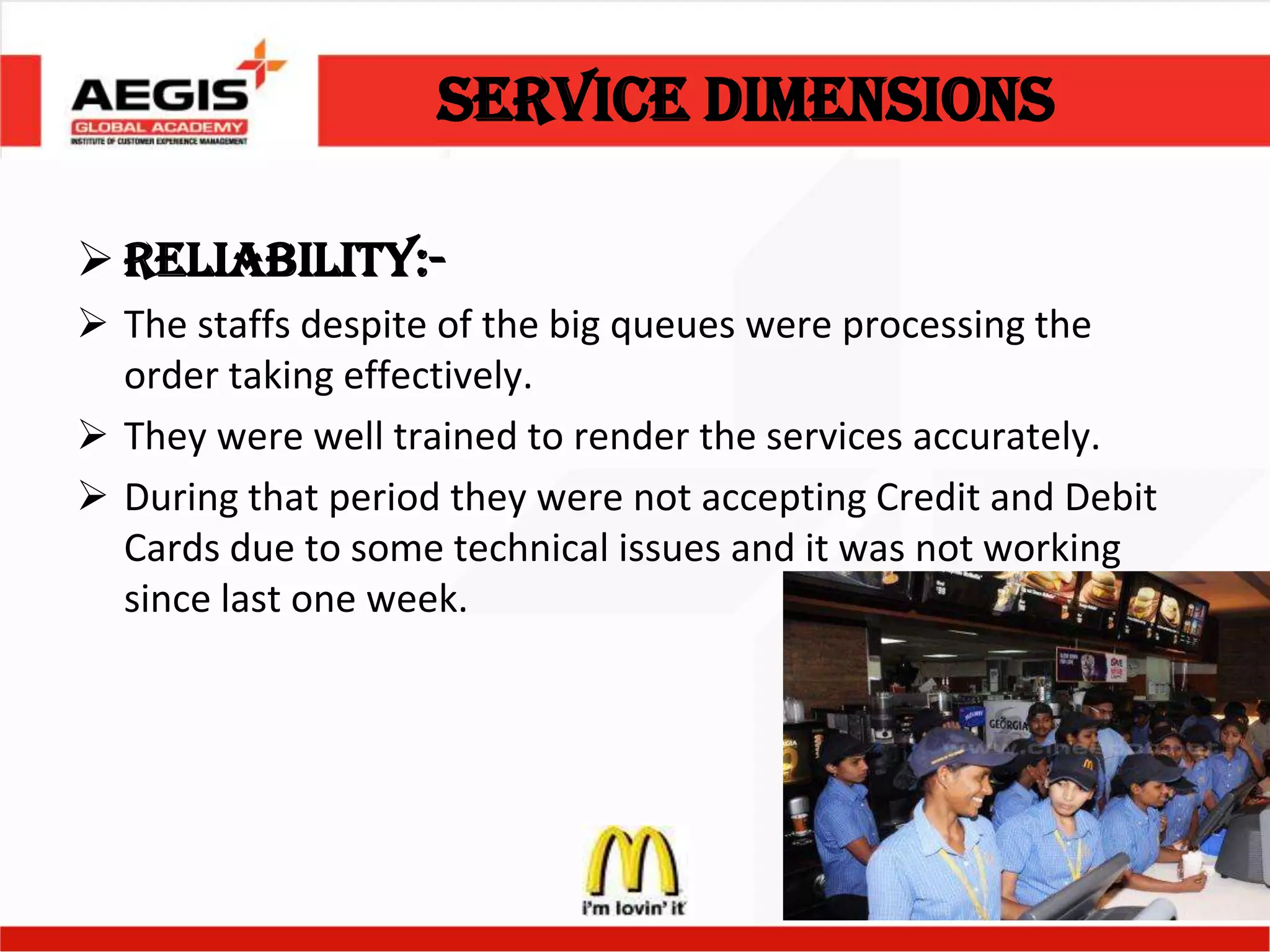 Service Marketing at Mc Donalds | PPTX