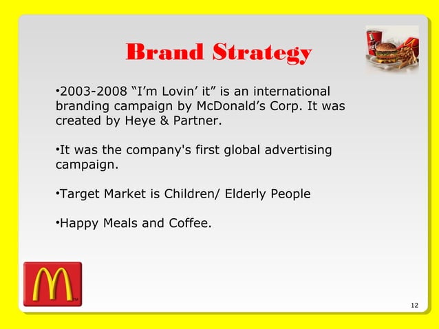 Mc donalds final powerpoint | PPT | Food Industry | Industries