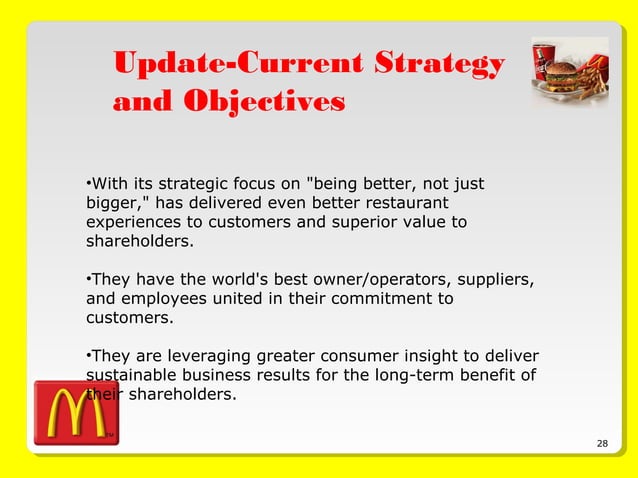 Mc donalds final powerpoint | PPT | Food Industry | Industries