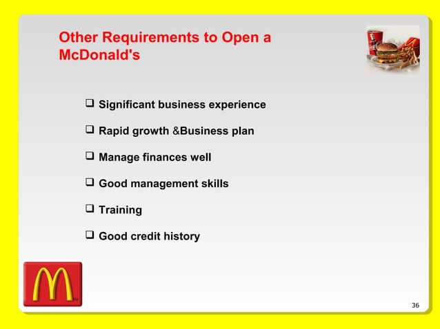 Mc donalds final powerpoint | PPT | Food Industry | Industries